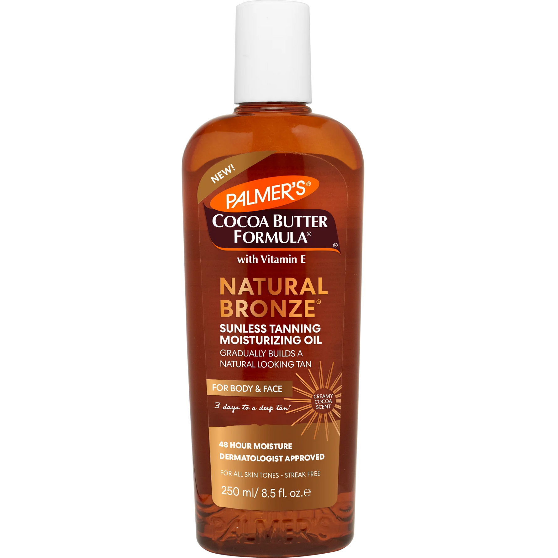 Palmer's Cocoa Butter Natural Bronze Sunless Tanning Moisturizing Oil